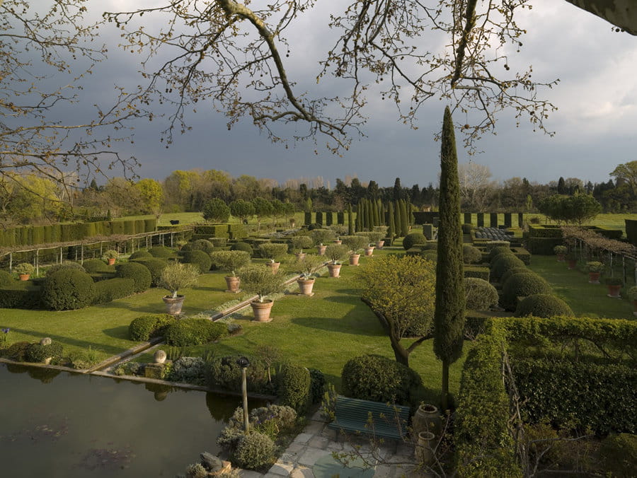 An experimental garden
