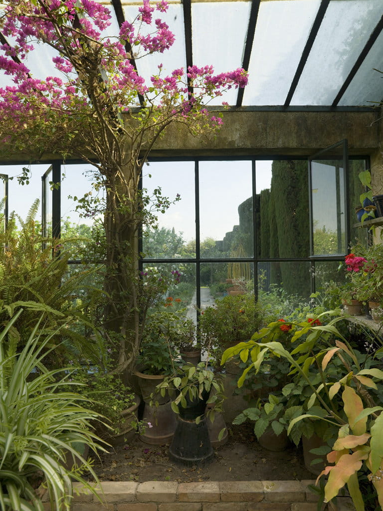 An experimental garden