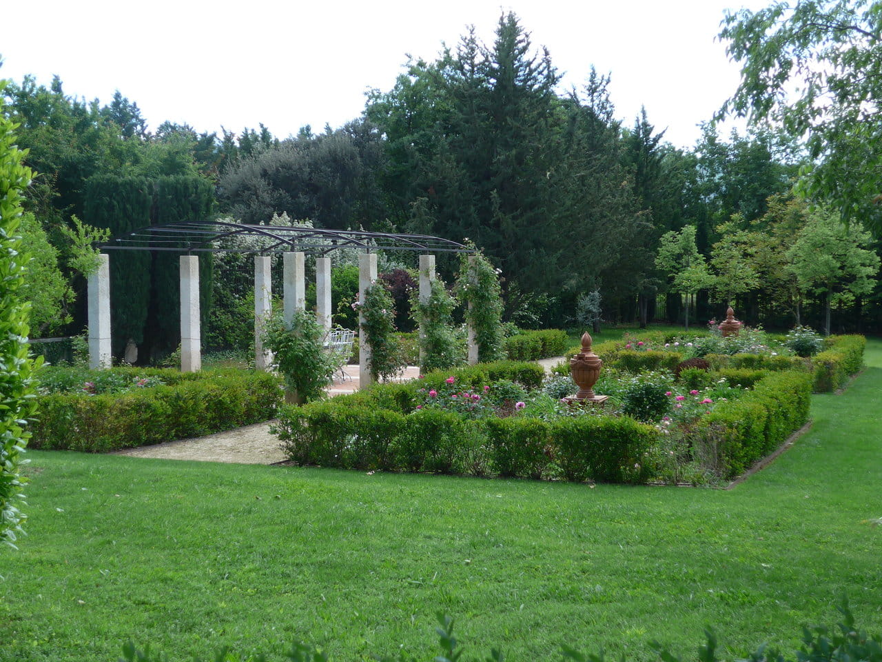 A garden in the Luberon